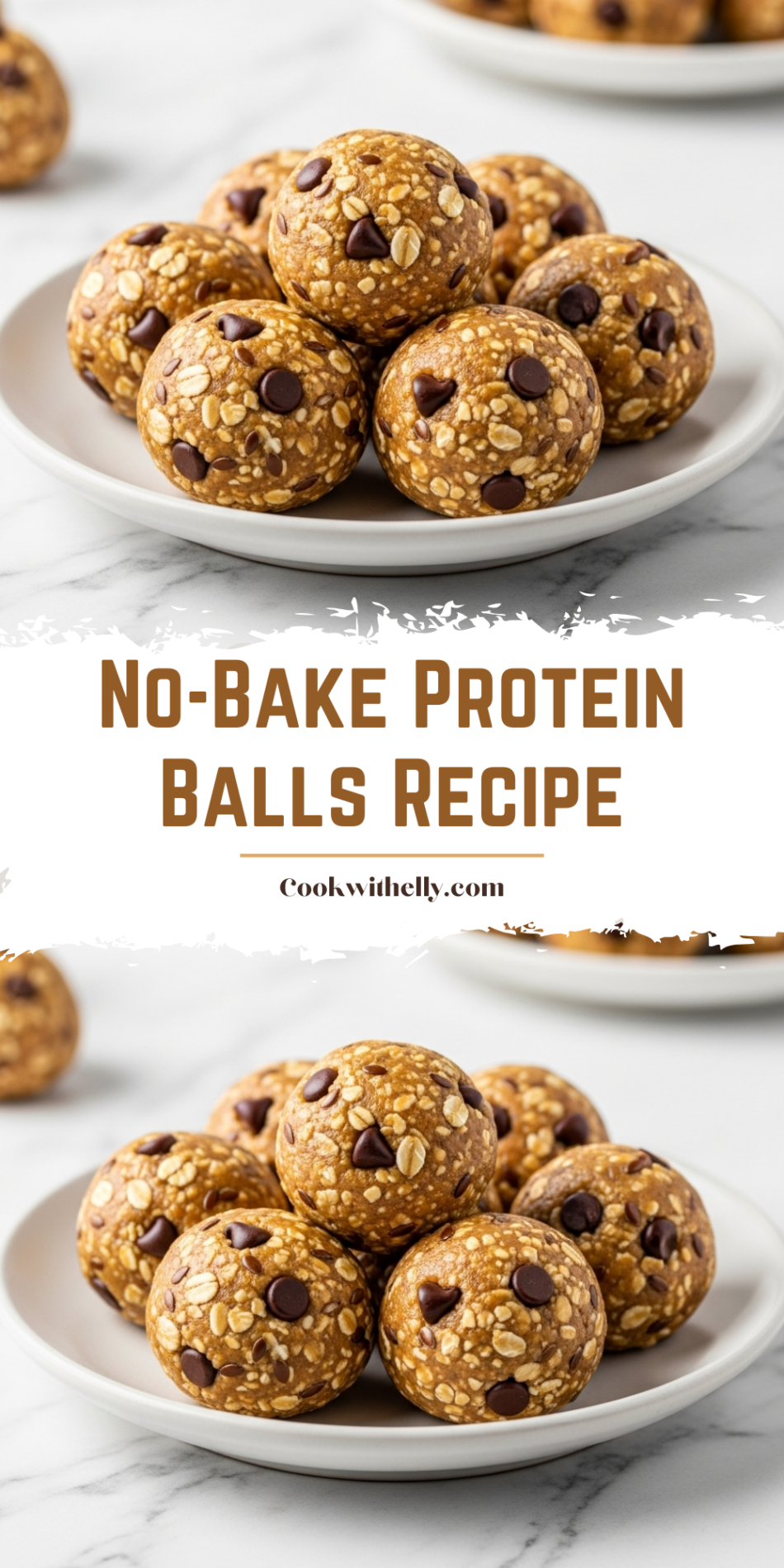 No-Bake Protein Balls Recipe - cookwithelly.com